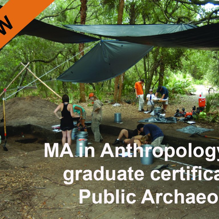 New MA Program in Public Archaeology - Anthropology